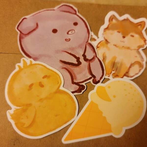 DAM, I Can't Be Bothered Beaver Sticker Cute Beaver Die-cut Sticker - Etsy