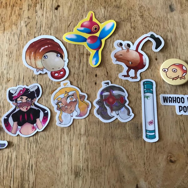 Pikmin Sticker Pack - Etsy