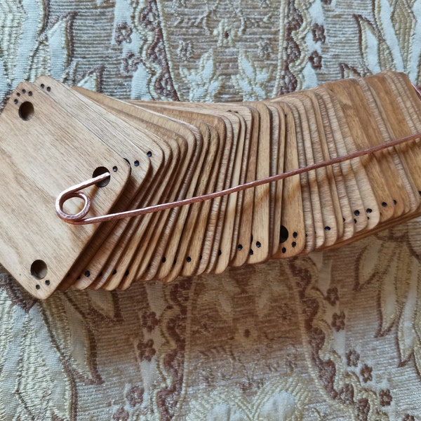 Tablet Weaving Cards, 6 Cm X 6 Cm, Tablet Weaving Kit, Dotted Tablets ...