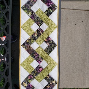 PDF Pattern for Interlocking Squares Table Runner DIGITAL | Etsy