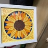 Sunflower Shadow Box SVG Layered Sunflower Cut File - Etsy