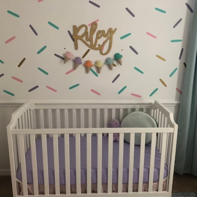 Sprinkle Wall Decals Confetti Wall Decal Set, Vinyl Wall Decals, Wall ...