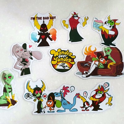 Wander Over Yonder 10 Stickers Set - Etsy
