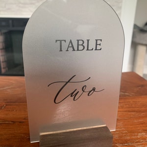 Acrylic QR Code Table Sign Business QR Code Sign Modern - Etsy