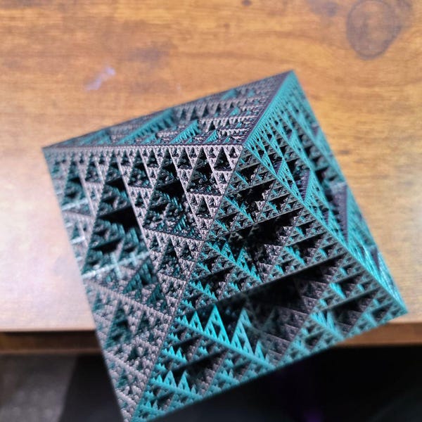 Icosahedron 3D Printed Model 20 Sided Polyhedron 4 Inch - Etsy