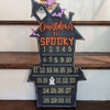 Countdown to Spooky Halloween Calendar Ghost SVG Laser File Wood ...