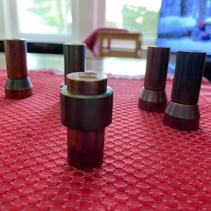 BIG Self Centering Coin Ring Punch Set, No Spacers Sizes 1/4", 3/8", 1/ ...