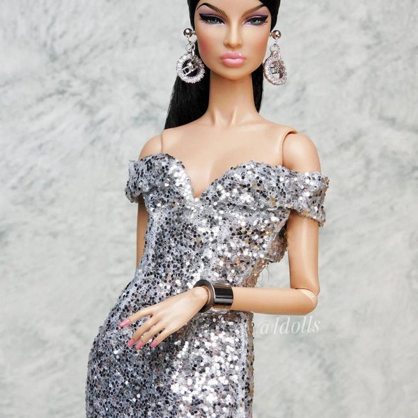Glitter Dress Fashion Royalty Integrity Toys Clothes - Etsy