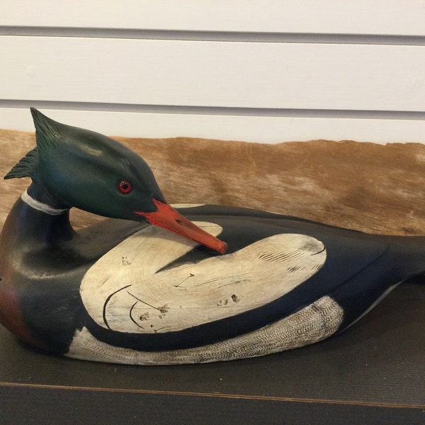 Hand Carved Swan - Etsy