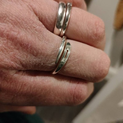 Silver Sewing Needle Ring - Etsy
