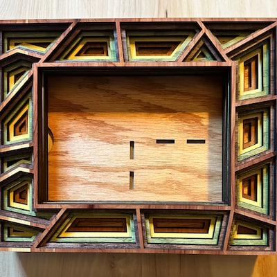 Multilayer Photo Frame DXF File / Laser Cut Photo Frame/ Wall Decor ...