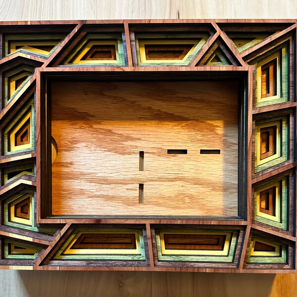 Multilayer Photo Frame DXF File / Laser Cut Photo Frame/ Wall Decor ...