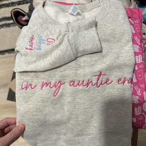 MAKE Heaven CROWDED Embroidered White Sweatshirt and Hoodie, Christian ...