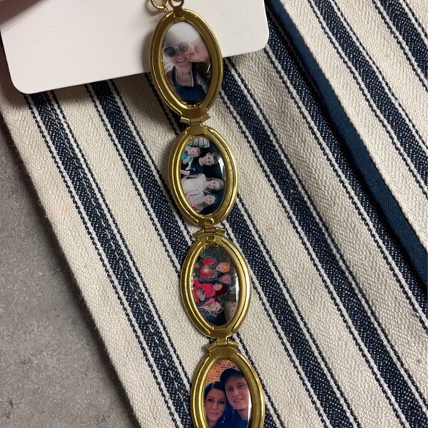 Family Tree Locket, 4 Photo Locket, Customized Photo Locket, Family ...