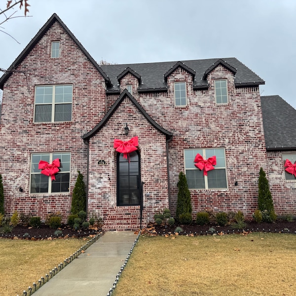 Extra Large Elegant Bow - Red, Green, Blue, Gray - Christmas, Wedding ...