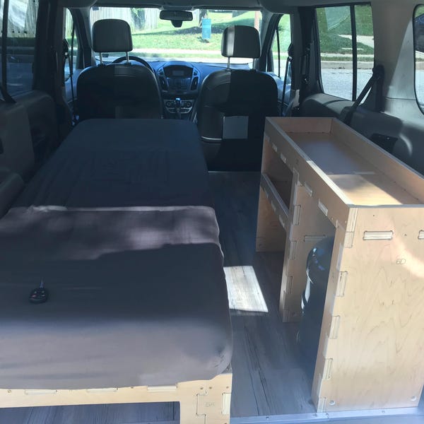 Frontier Futon Convertible Couch/bed for Camper Vans, Rvs, Tiny Homes ...