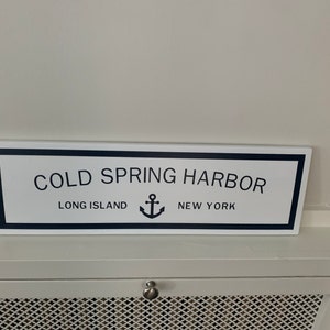 The Hamptons Sign Long Island New York Rustic Beach Decor - Etsy