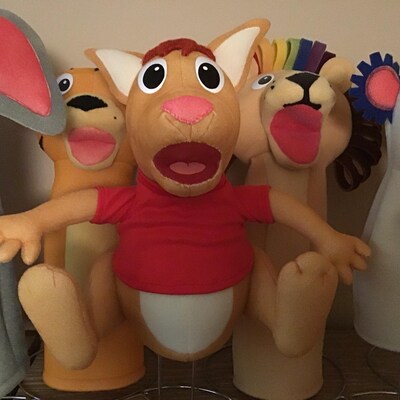 Little Genius Dragon Hand Puppet - Etsy