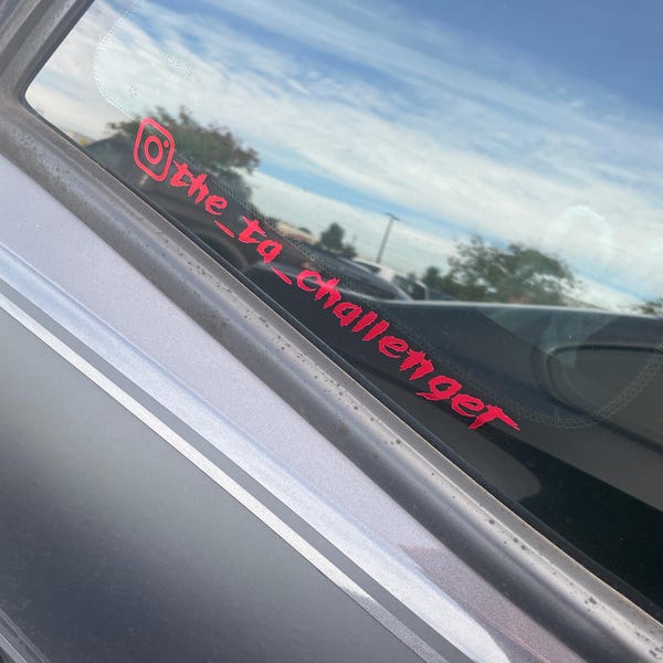 BOOSTED Vinyl Decal Street Racing Funny Car Window Personalized Sticker ...