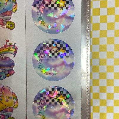 1980's Inspired Prism Pink Unicorns Sticker Sheet by Miss Midie Vintage ...