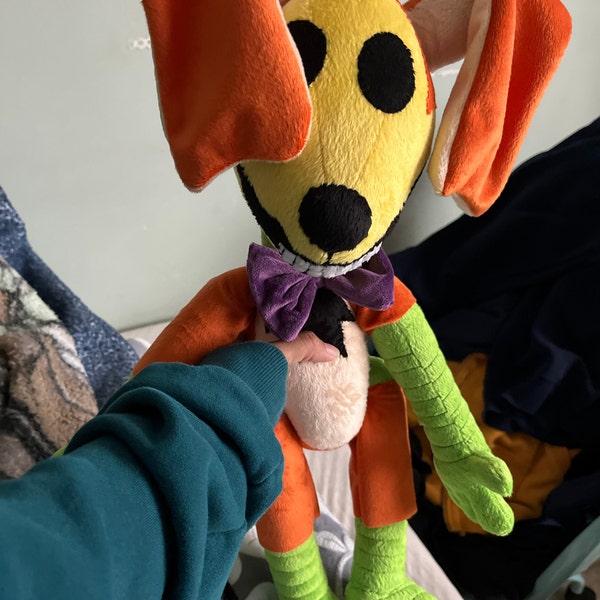 Pumpkin Rabbit the Walten Files Plush Toy - Etsy