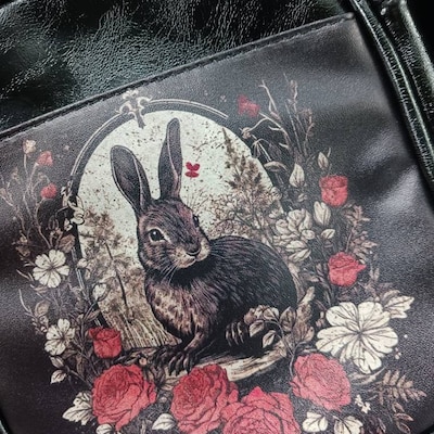 Vintage Gothic Moth Dark Academia Messenger Bag Alt Outfit Goth College ...