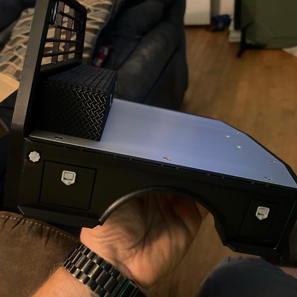 CEN F250 / F450 Headache Rack and Diamond Plate Toolbox - Etsy