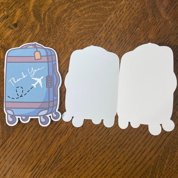 Flight Attendant Thank You Card, Flight Crew Thank You Card, Airplane ...