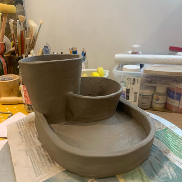 Cookie Jar Pottery Template: Slab Building Tutorial (digital Download ...