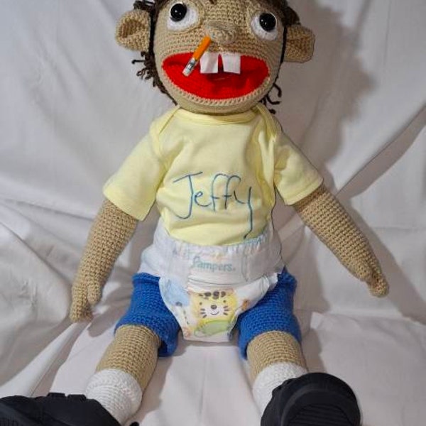 Crochet Pattern Jeffy Puppe Amigurumi PDF Only/ - Etsy