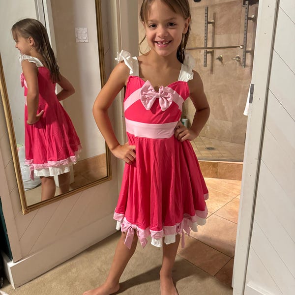 Cinderella Twirly Soft Dress, Princess Dress,costume Pink - Etsy