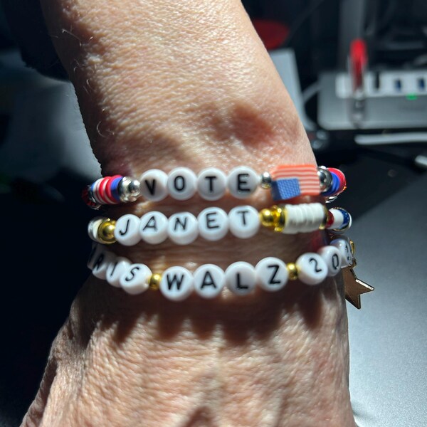 New Orleans Saints Bracelet Beaded Word Bracelet for Women Handmade ...