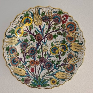 4x Decorative Ceramic Coaster, Turkish Tile Coaster, Cup Coaster, Drink ...