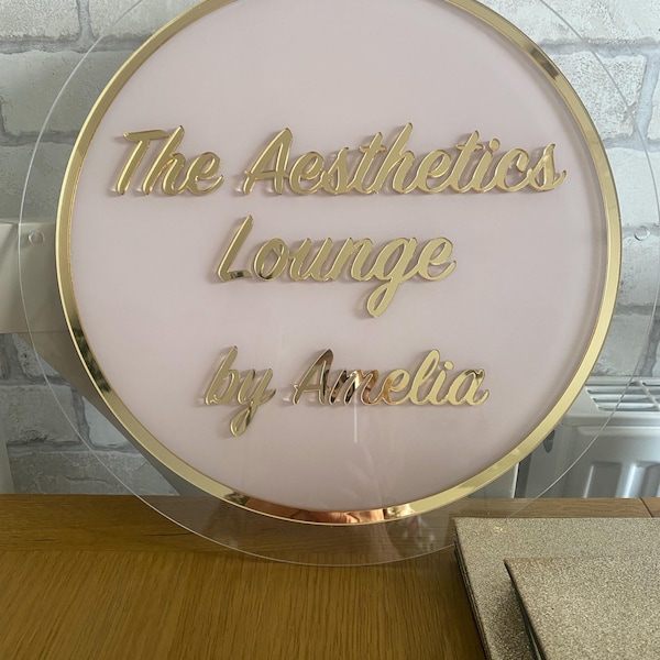 Acrylic Drinks Menu | UV Printed With 3D Title | Cafe Menu | Salon Menu ...