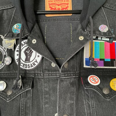 Anti Fascist Brass Knuckles Print Patch - Etsy