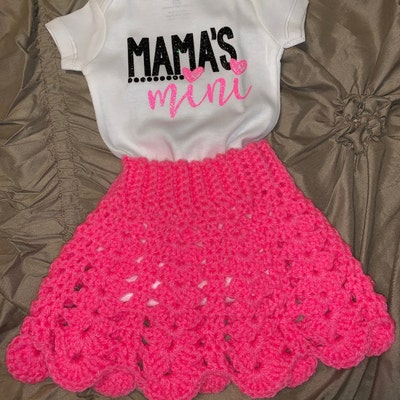 Mama's Mini Baby Girl Outfit Mommy's Girl Clothing Set New Baby Shower ...