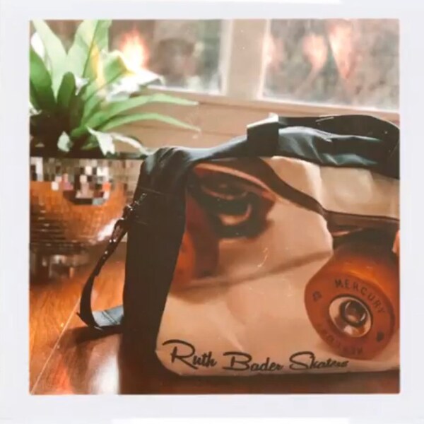 Retro Skates Fitness Handbag - Roller Skates Print - Roller Girl ...