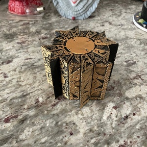 Painted Hellraiser Inspired Functional Puzzle Box Lament Configuration ...