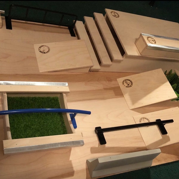 Filthy Fingerboard Ramps: Zuma 50/50 Split Planter Box, Wood ...