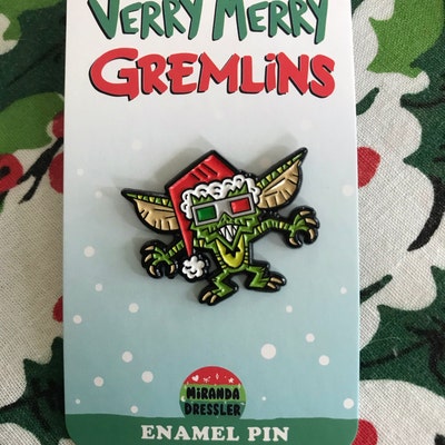 Christmas Gremlins Enamel Pin - Etsy