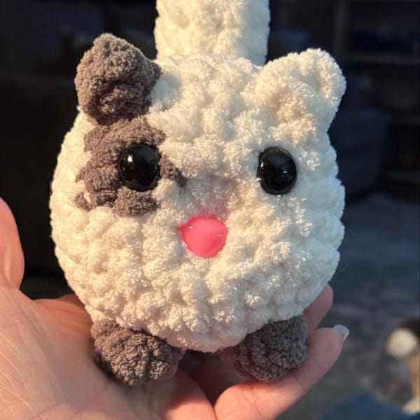Mini Chonky Cat FREE NO SEW Crochet Pattern | Quick and Easy | Beginner ...
