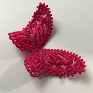 Butterfly 3D Three-dimensional, 3 Dimensional FSL Free Standing Lace ...