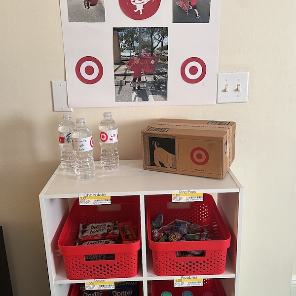 Target Party Birthday Price Tags /target Birthday Party/target Store ...