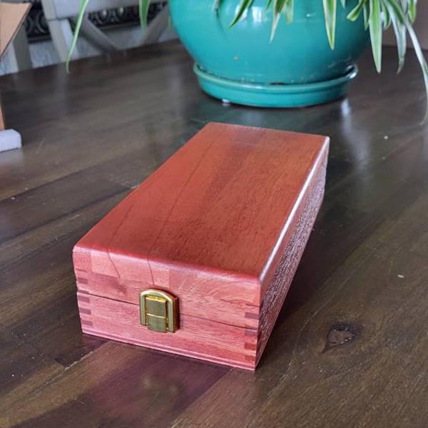 Dexter Blood Slide Box Mahogany - Etsy Australia
