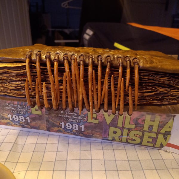 Evil Dead Rise Necronomicon Book of the Dead Prop Replica - Etsy