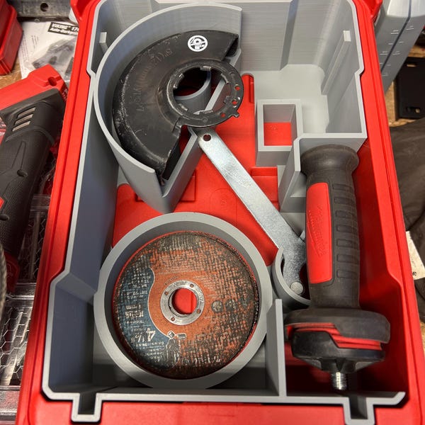 Milwaukee M18 Grinder 2880 Packout Insert [insert Only] - Etsy