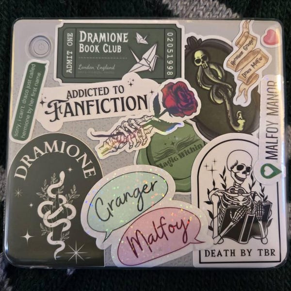 Dramione Sticker, Dramione Fanfic, Reading More Dramione, Granger and ...