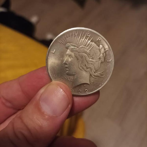 Two-sided Trick Coin - 1922 Liberty Dollar - Two Face - Double Headed ...