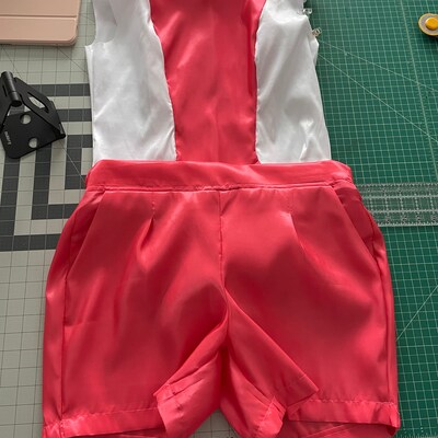 Women's Shorts Printable Sewing Pattern, Pleated Shorts, Cuffed Shorts ...