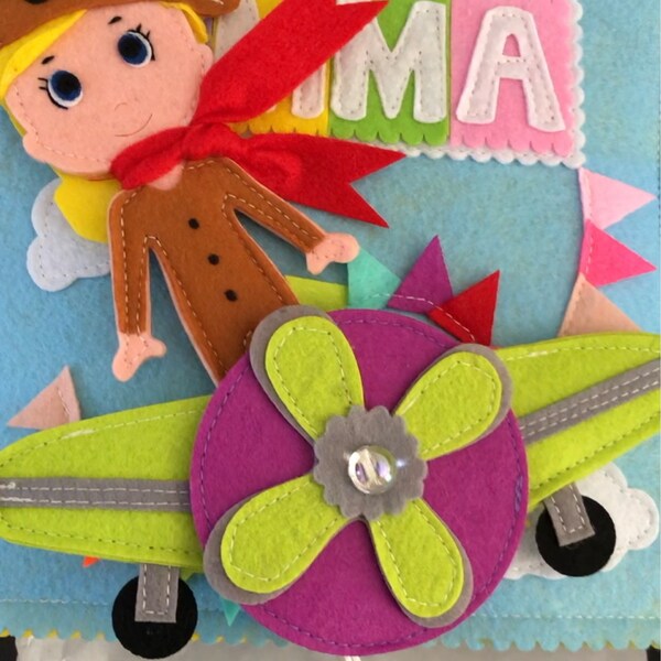 Quiet Book, Felt Book, Quiet Book for Toddlers, Quiet Book for 1 Year ...